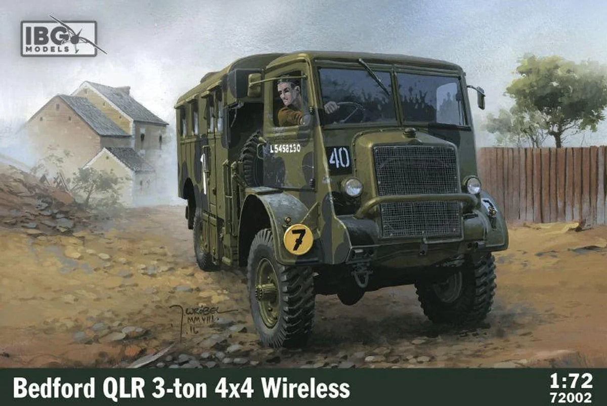 1/72 IBG Model Bedford QLR 3 ton 4x4 Wireless 72002| MPM Hobbies