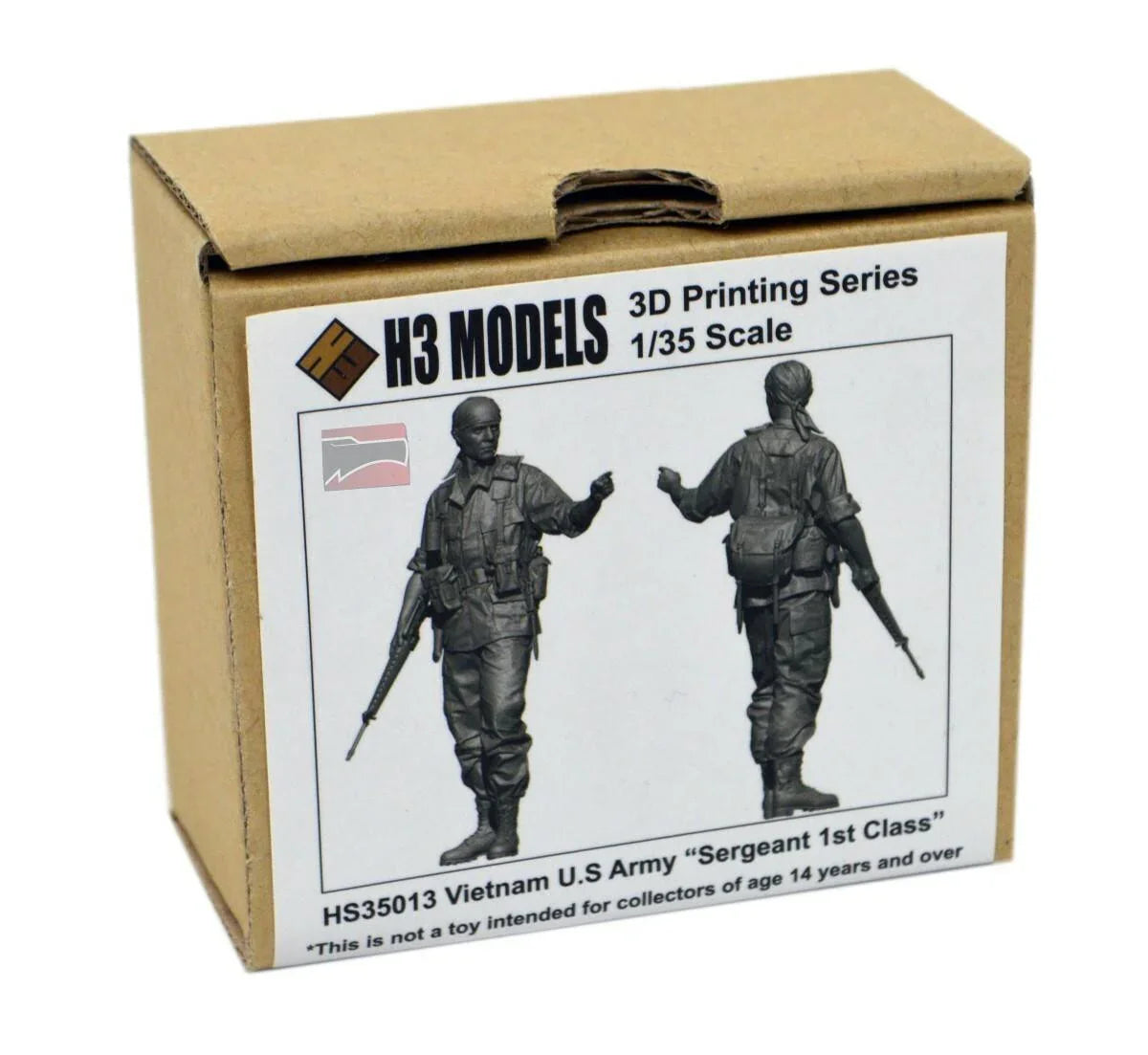 1/35 H3 Models Vietnam US Army Sergeant First Class Resin Model Kit 35 ...
