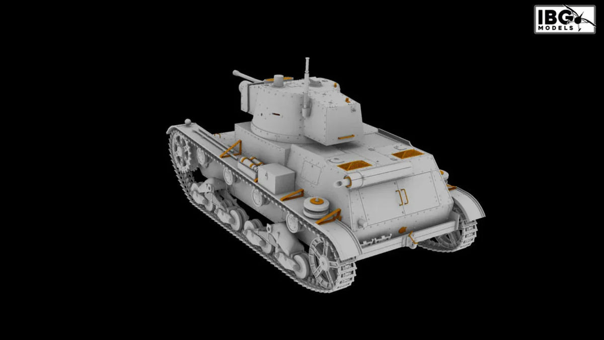 1/35 IBG Models 7TP Polish Tank Single Turret LIMITED EDITION 35074L ...