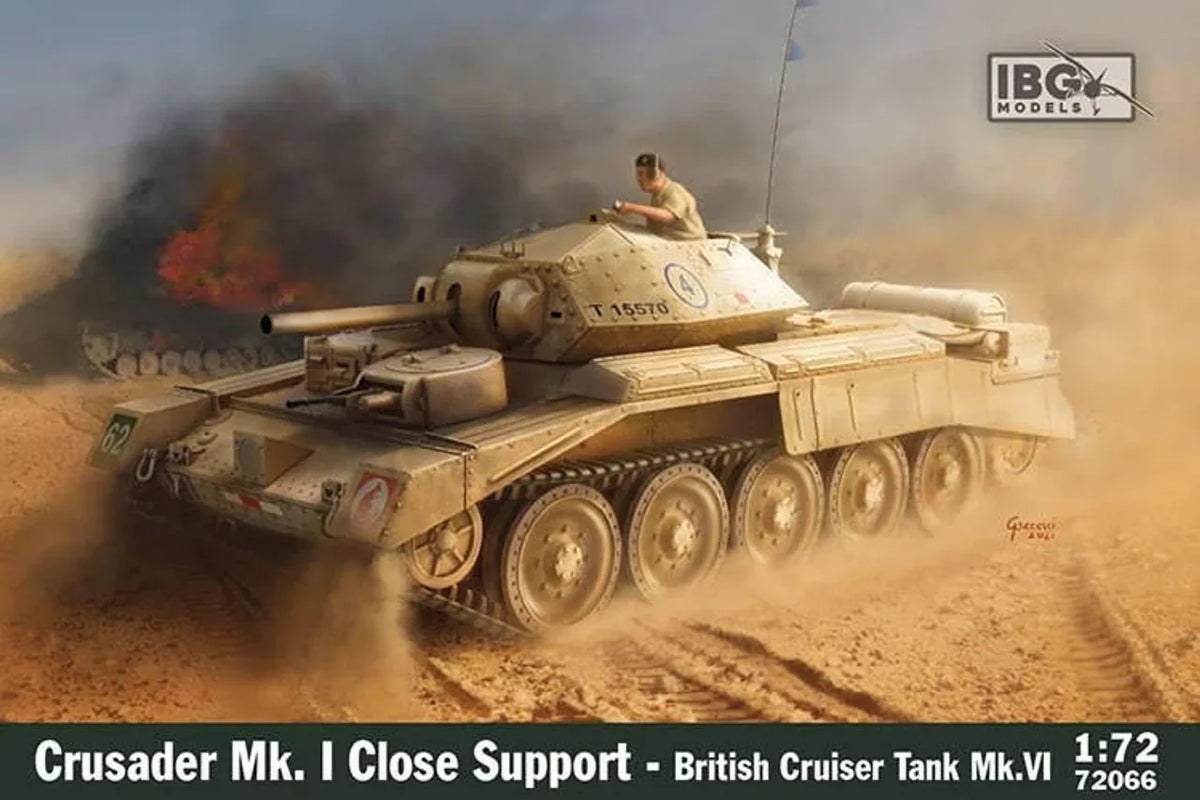 1/72 IBG Model Crusader Mk.I CS - British Close Support Tank 72066| MPM ...