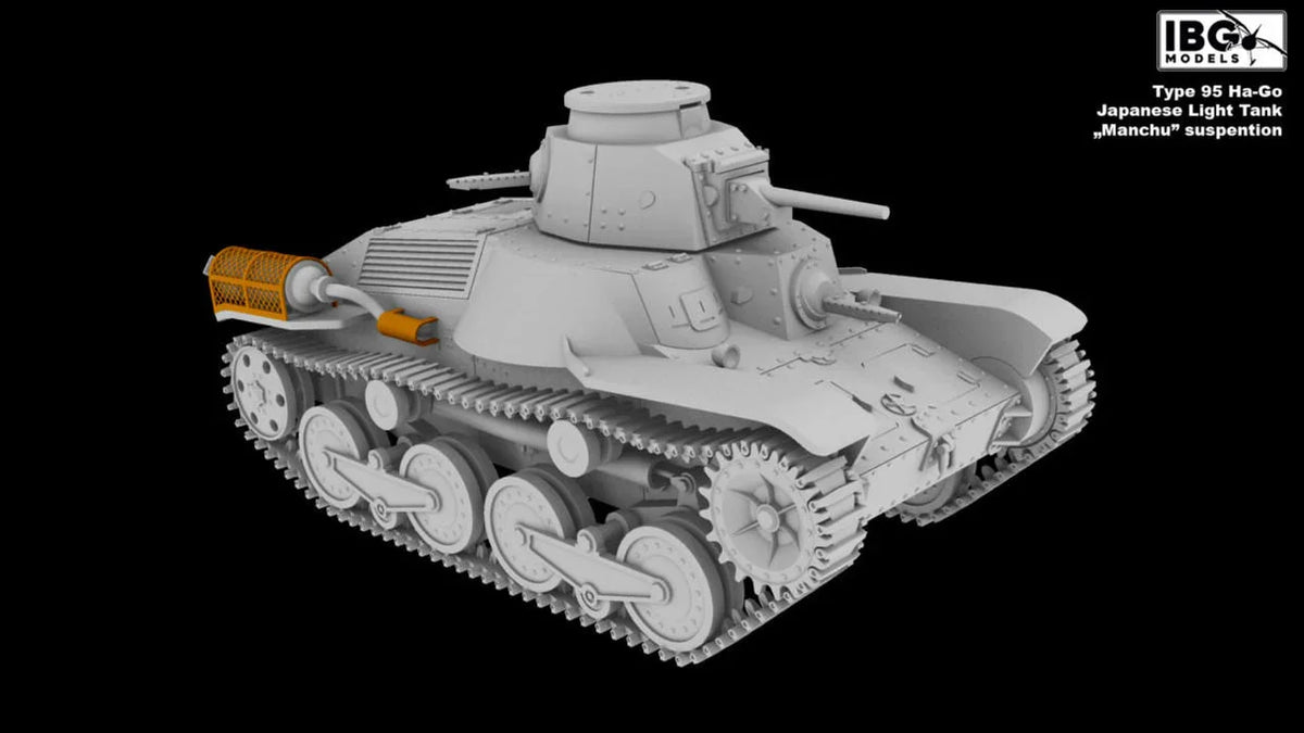 1/72 IBG Model Type 95 Ha-Go - Japanese Light Tank - Manchu Suspension ...