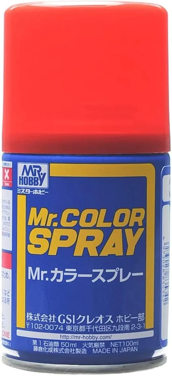 S003 Mr. Hobby - Mr. Color Gloss Red Spray 100ml| MPM Hobbies