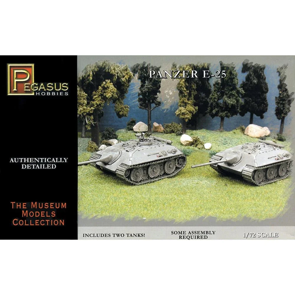 1/72 Pegasus German E-25 Panzer Tank 7602| MPM Hobbies