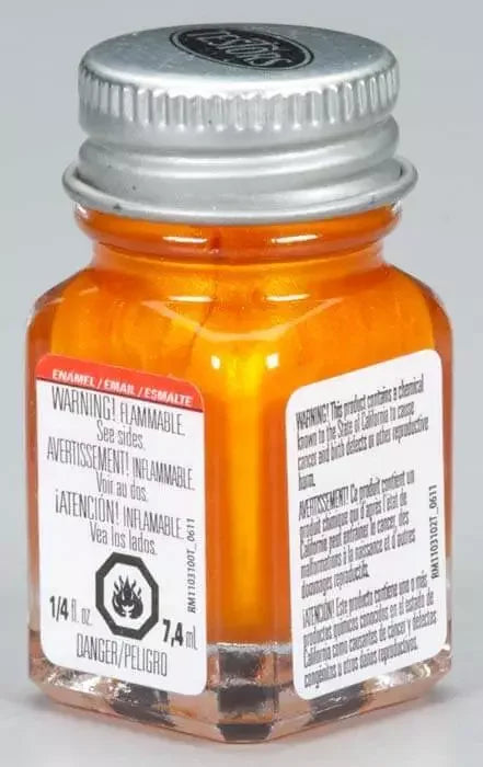 Testors Turn Signal Amber Metallic Enamel Paint 1115| MPM Hobbies