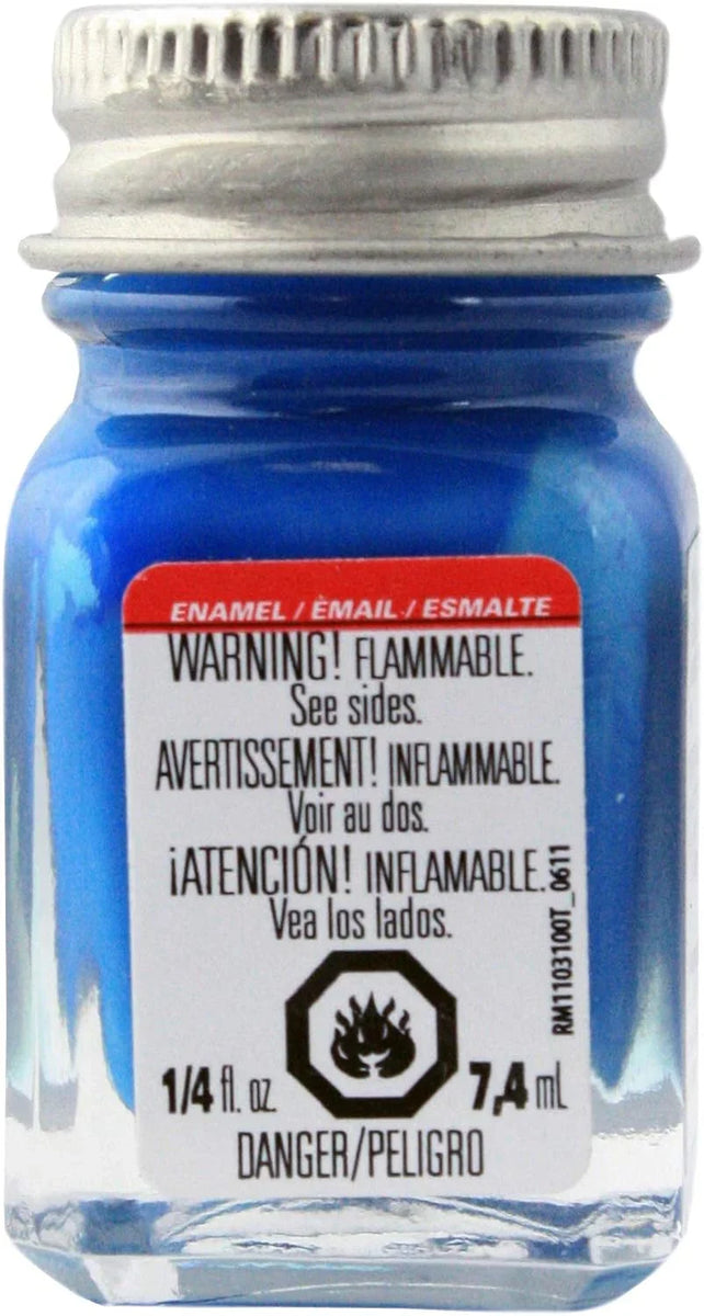 Testors Gloss Bright Blue Enamel Paint 1110| MPM Hobbies