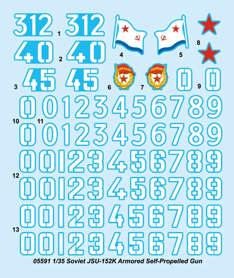 1/35 Trumpeter Soviet JSU-152K Armored Self-Propelled Gun - 05591| MPM ...