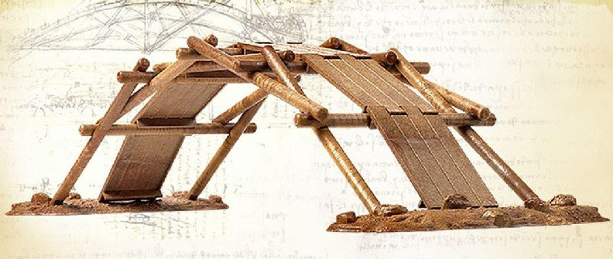 Academy Da Vinci Arch Bridge Model Kit 18153 | Educational Structural ...