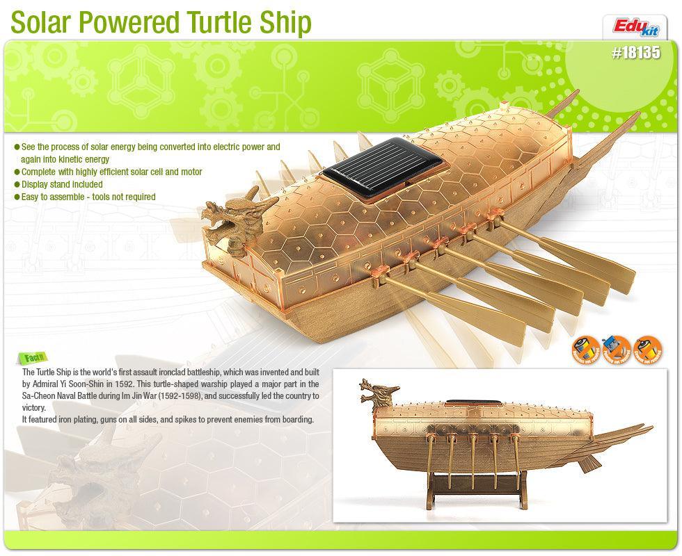 Academy Solar Power Turtle Ship 18135| MPM Hobbies