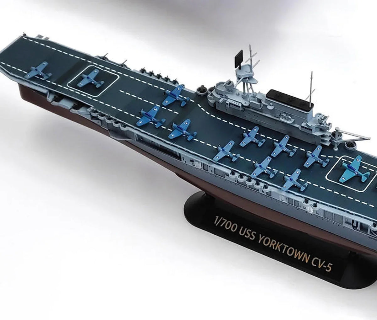 1/700 Academy USS Yorktown CV-5 Aircraft Carrier Plastic Model Kit| MPM ...