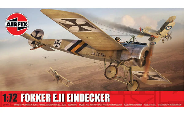 1/72 Airfix Fokker E.II Eindecker WWI Fighter Model Kit AIRA01086| MPM ...
