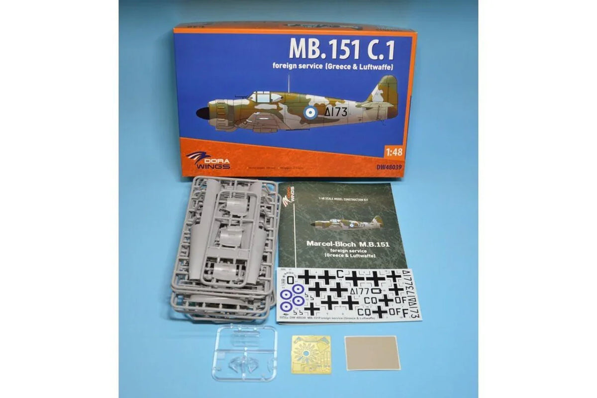 1/48 Dora Wings Bloch MB151 Foreign Service Fighter| MPM Hobbies