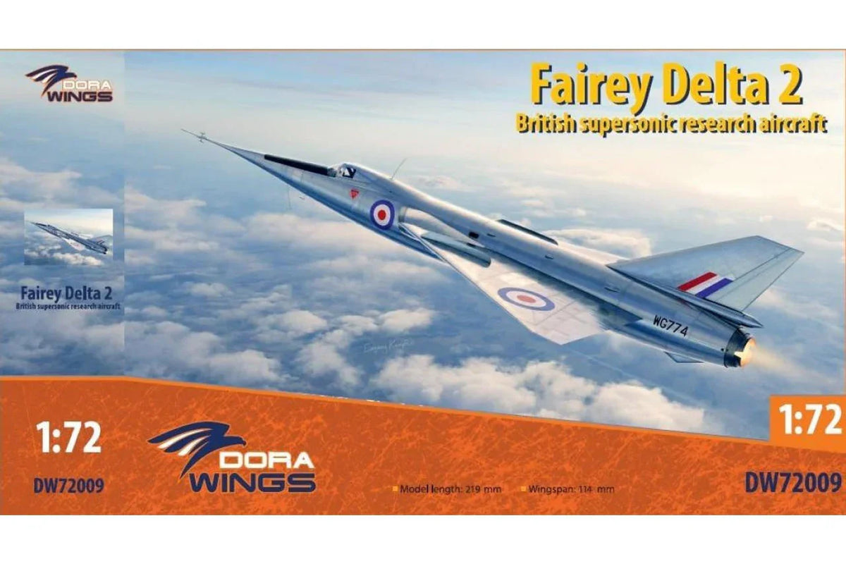 1/72 Dora Wings Fairey Delta 2 (British Supersonic Research Aircraft ...