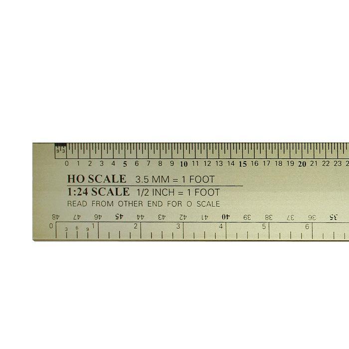 Excel 12-Inch Scale Rule for Modeling 55778| MPM Hobbies
