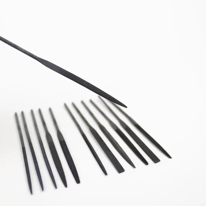 Excel 12 Piece Assorted Needle File Set 55607| MPM Hobbies