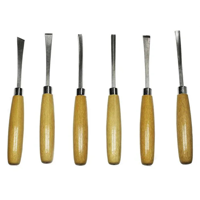 Excel Beginners 6 Piece Woodcarving Chisel Set 56011| MPM Hobbies