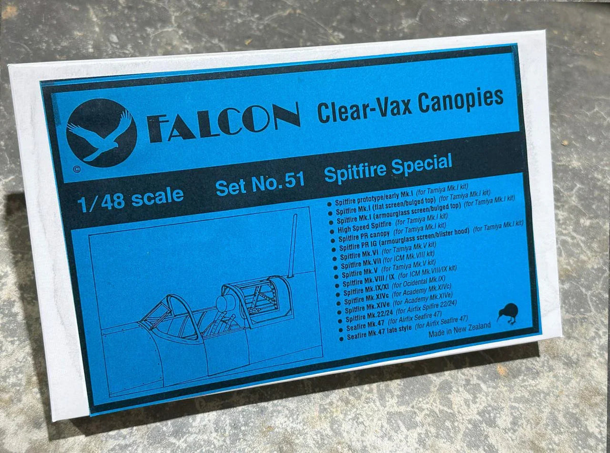 1/48 Falcon Canopies Set Spitfire Special| MPM Hobbies
