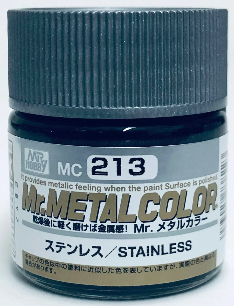 Mr. Hobby - Mr. Metal Color Stainless Steel 10ml - MC213| MPM Hobbies
