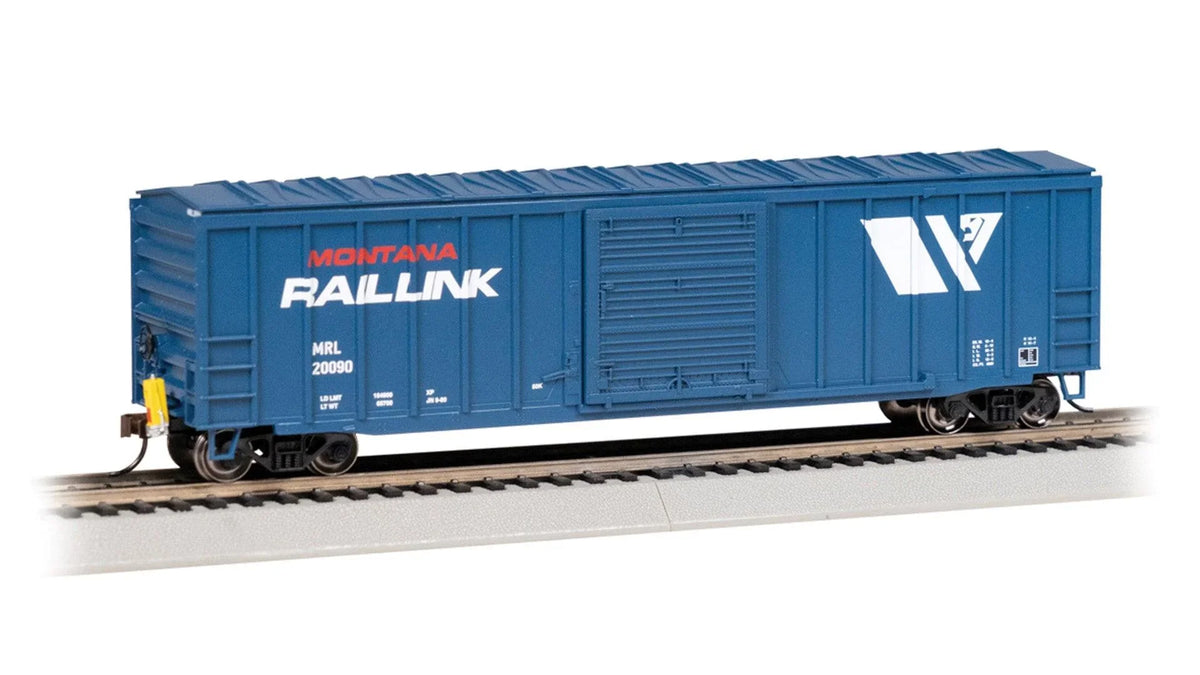 HO Bachmann Montana Rail Link #20090 - 50' Outside Braced Box Car 1491 ...