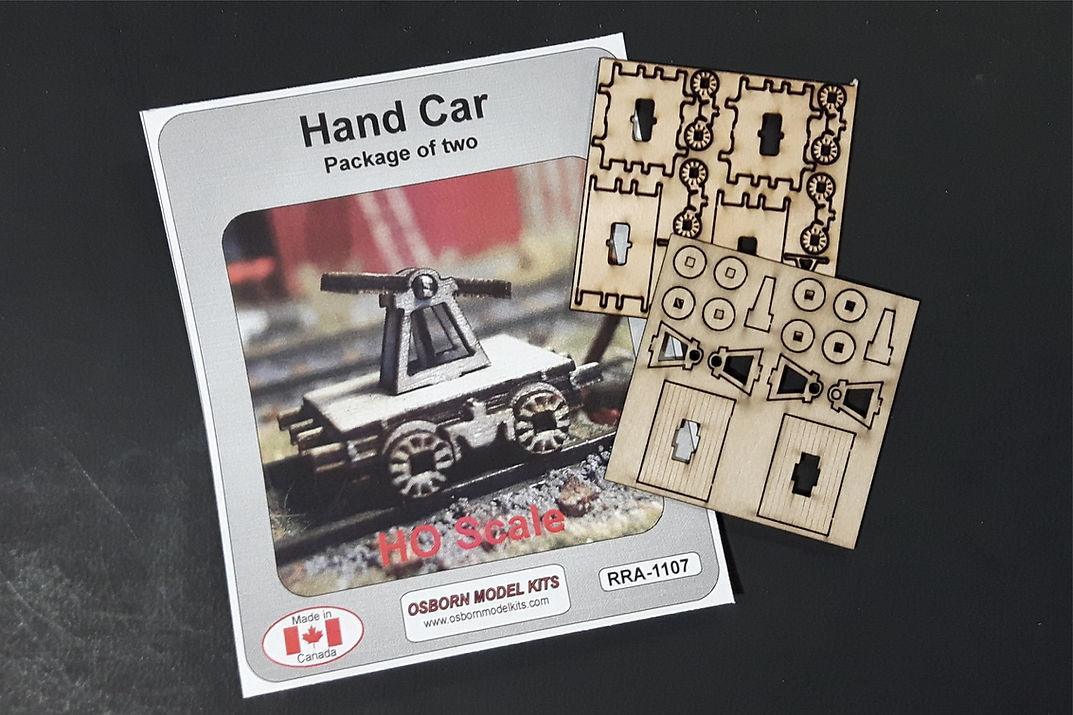 HO Osborn Railroad Hand Car 1107| MPM Hobbies