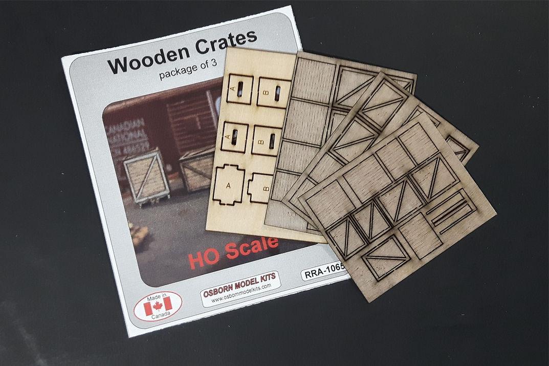 HO Osborn Wooden Crates 1065| MPM Hobbies