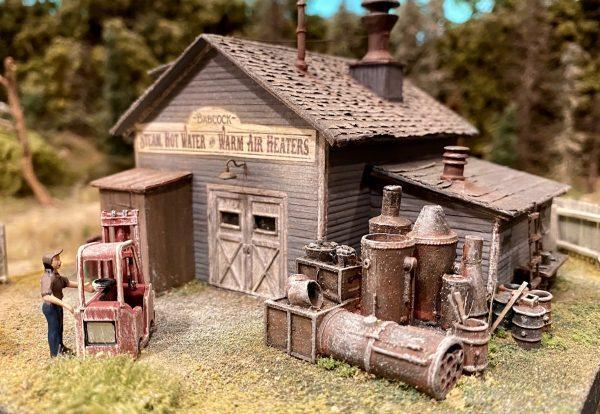 HO Scale Bar Mills Babcock Boiler 232| MPM Hobbies