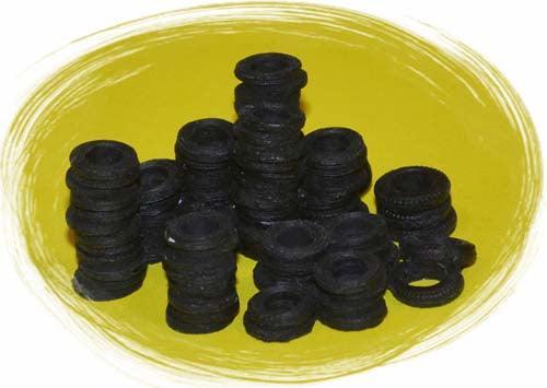 HO Scale Bar Mills Stacks of Tires 210| MPM Hobbies