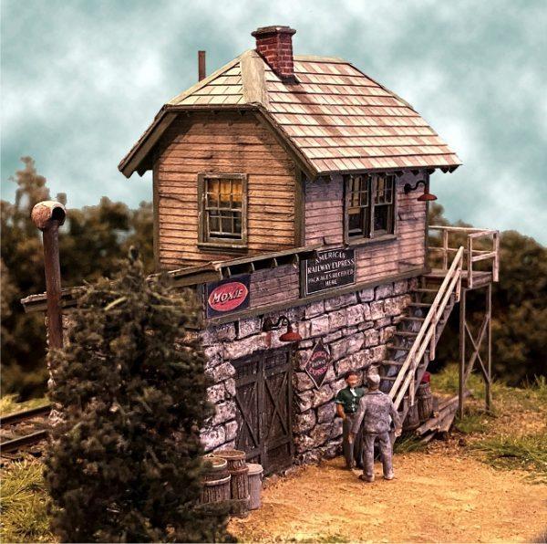 HO Scale Bar Mills Yard Tower At Cranberry 272| MPM Hobbies