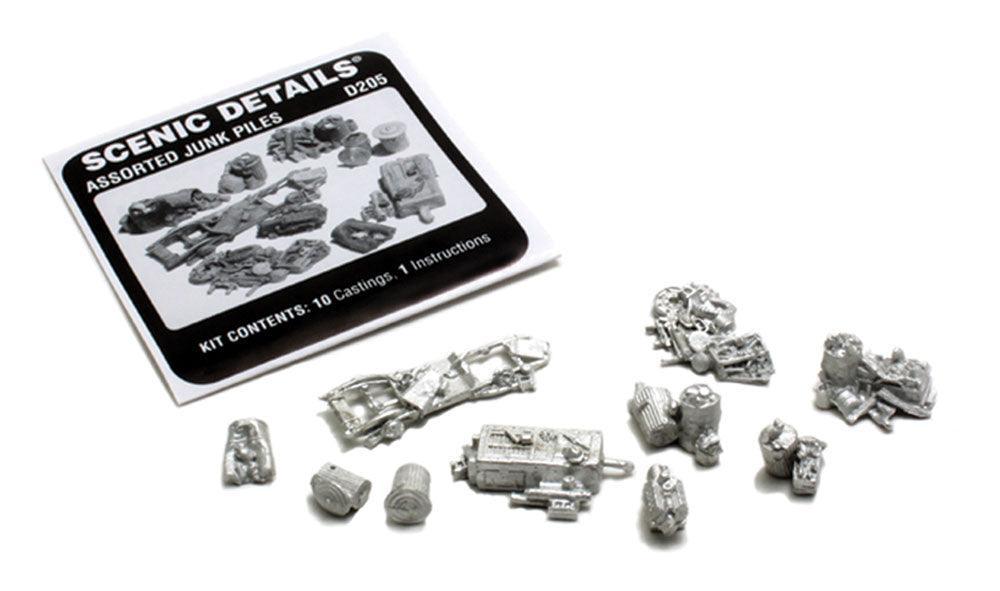 HO Woodland Assorted Junk Piles Kit 205| MPM Hobbies