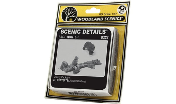 HO Woodland Bare Hunter 227| MPM Hobbies