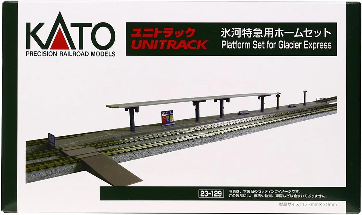 N Kato Glacier Express Platform Set 23129| MPM Hobbies