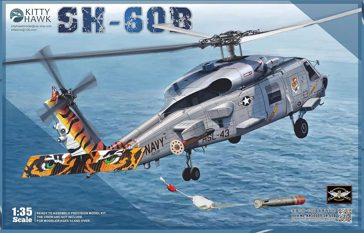 1/35 Kitty Hawk SH-60B Sea Hawk Plastic Model Kit| MPM Hobbies