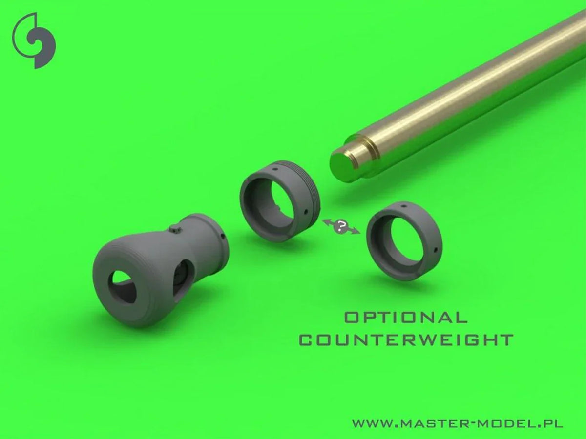 1/72 Master Model British QF 75mm gun barrel + Besa MG tips - for Cent ...