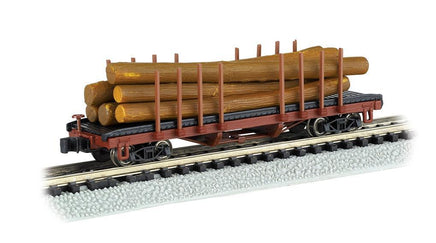 N Bachmann ACF 40' Log Car 1935 - 1960 Version 18352| MPM Hobbies