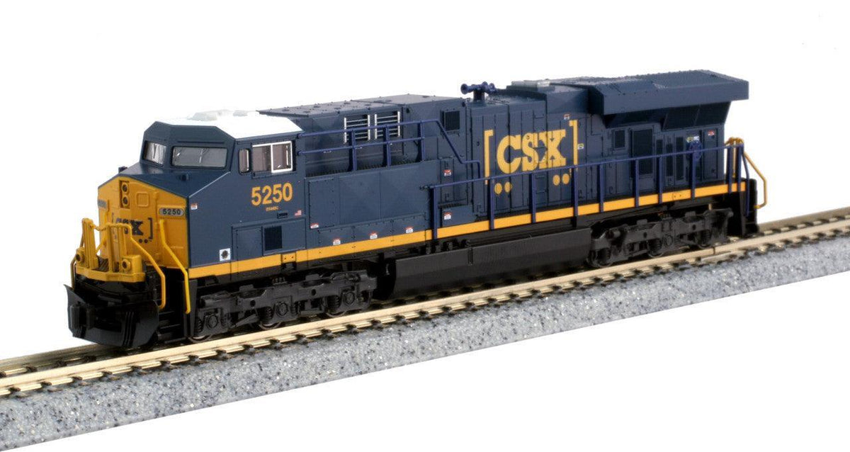N Kato GE ES44DC CSX Logo « Boxcar » #5329 avec DCC prêt à fonctionner ...