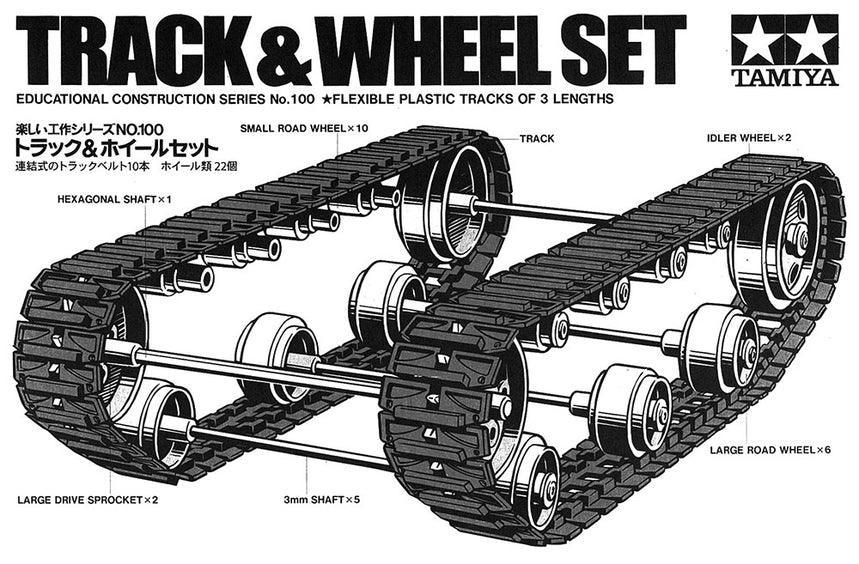 Tamiya Track And Wheel Set 70100| MPM Hobbies