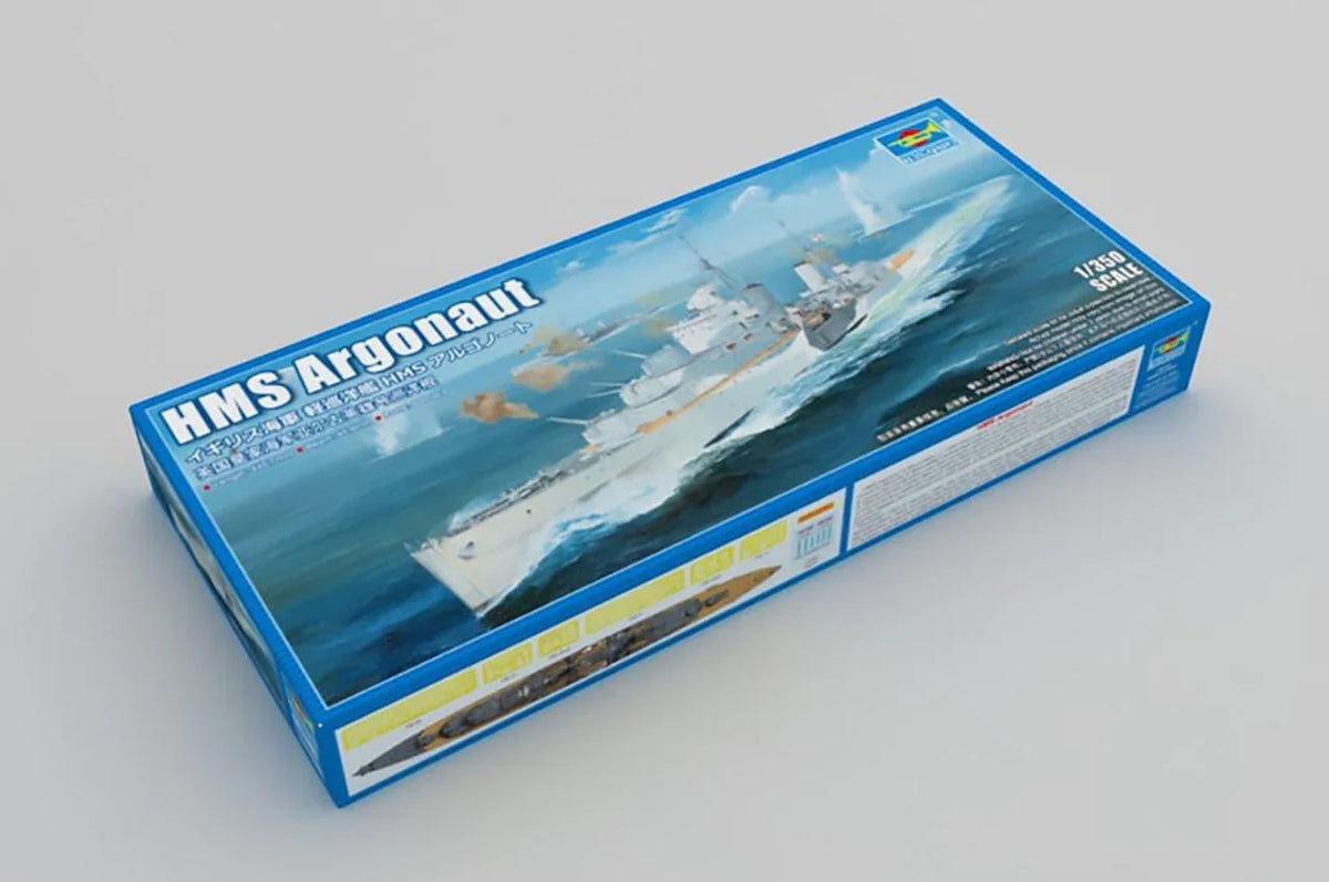 1/350 Trumpeter HMS Argonaut Dido Class Light Cruiser Plastic Model KI ...