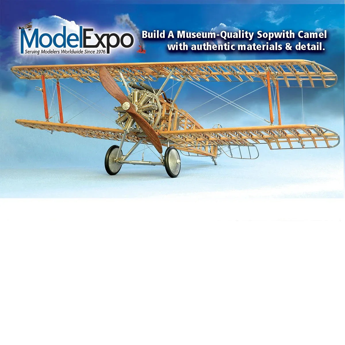 1/16 Model Shipways Sopwith Camel WWI Wood & Metal Model Kit 1030| MPM ...