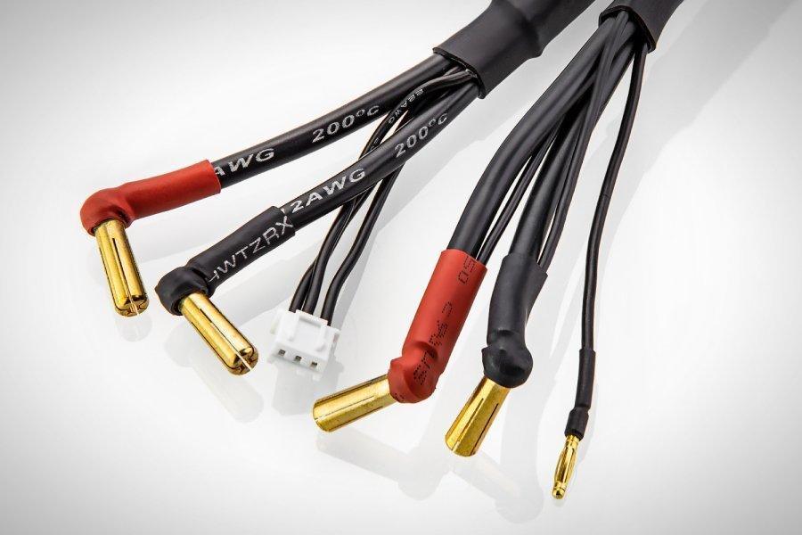 4mm Bullet to 4mm Bullet 12AWG Cable| MPM Hobbies