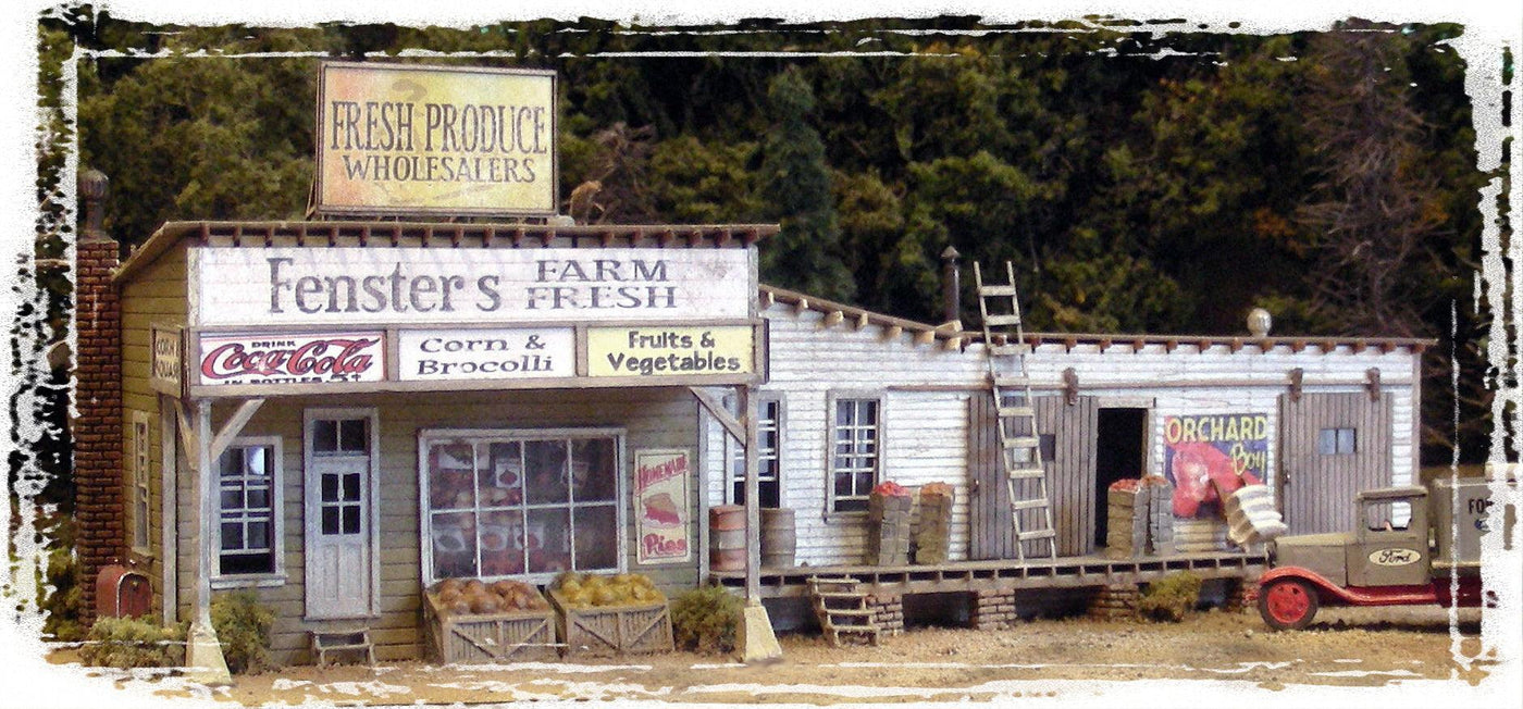 In Stock HO Scale Bar Mills Models - Laser-Cut Wood Building Kits - MPM ...