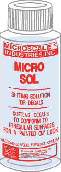 Microscale Micro Sol Decal Setting Solution 1oz| MPM Hobbies